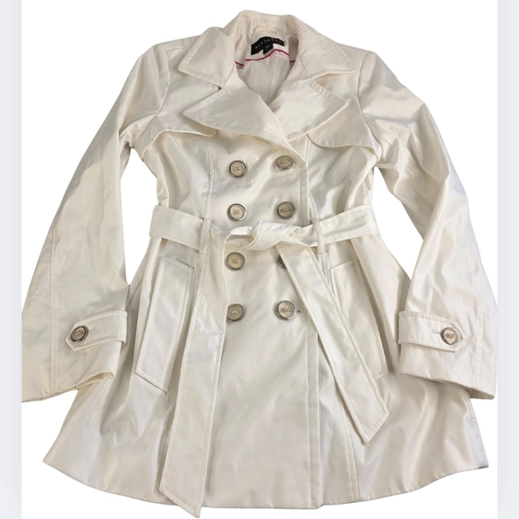 Metaphor | Jackets & Coats | Metphor S Doublebreasted White Trench Coat ...
